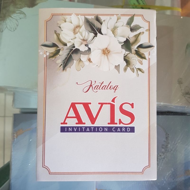 Jual ALBUM/KATALOG BLANGKO UNDANGAN AVIS SERI 133-138 (6 DESAIN ...