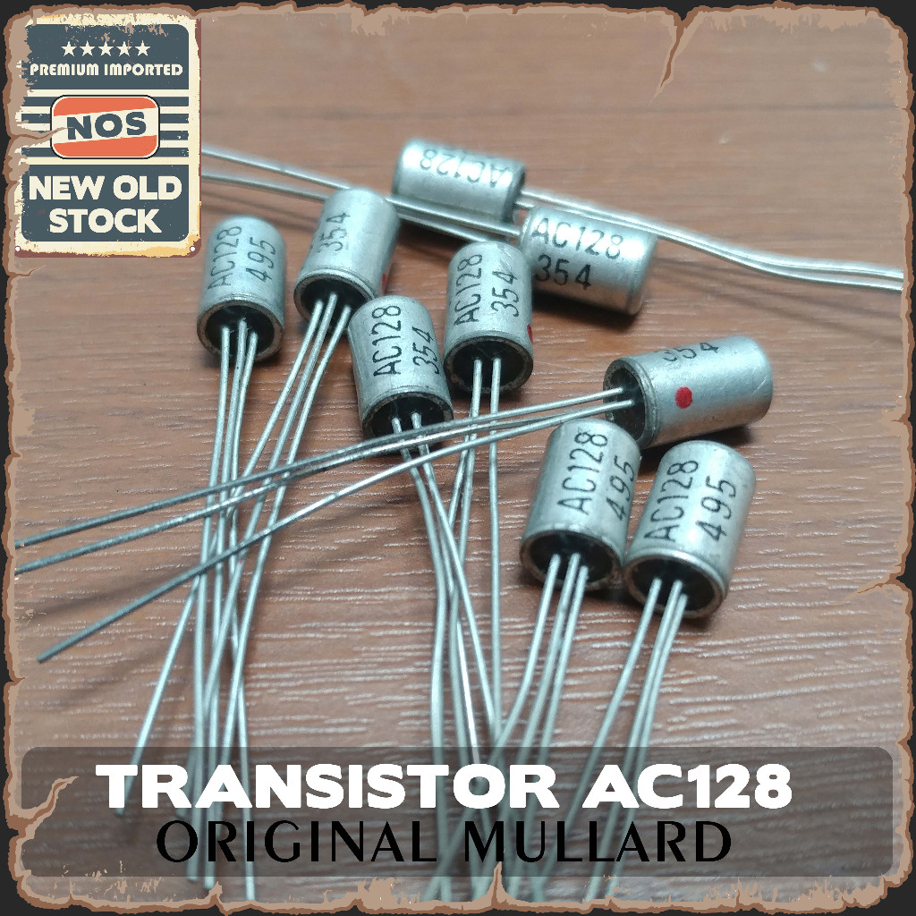 Jual Transistor AC128 Original Mullard (NOS) | Shopee Indonesia