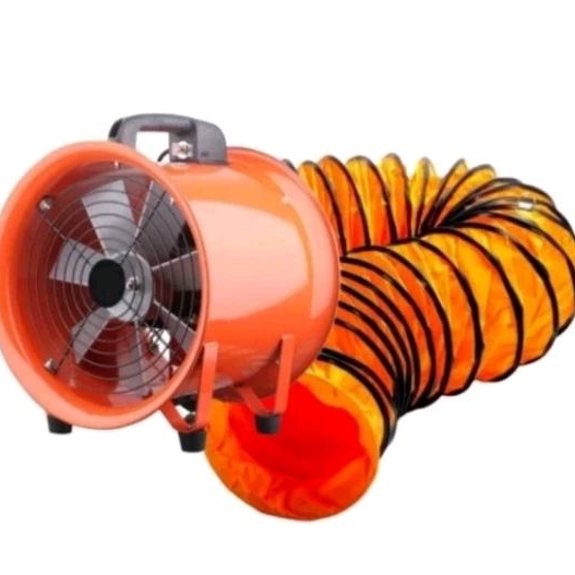 Jual portable axial fan 18"+selang 5meter | Shopee Indonesia