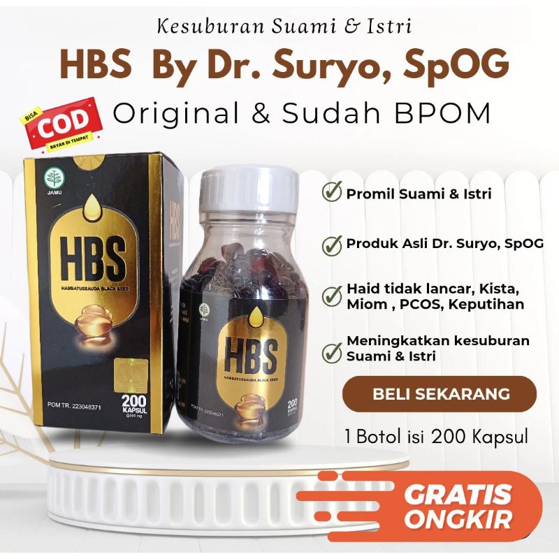 Jual HBS by dr. suryo, SpOG / promil dr suryo, SpOG / promil HBS by dr ...
