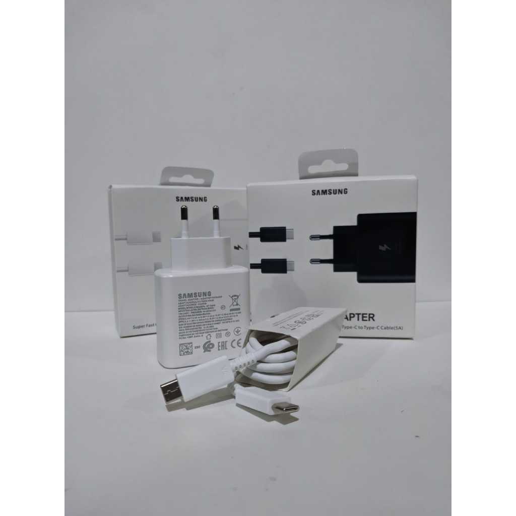 Jual Travel Charger Samsung Tipe C To Tipe C Original Super Fast ...