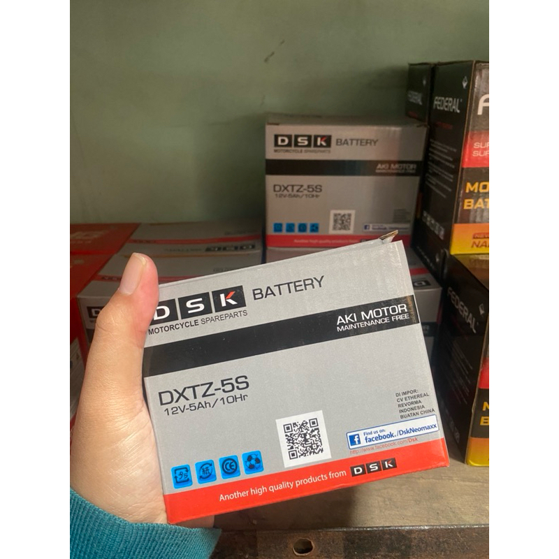 Jual AKI KERING MURAH GTZ5S YTZ5S DXTZ5S DSK MOTOR KARISMA SUP125 BEAT ...