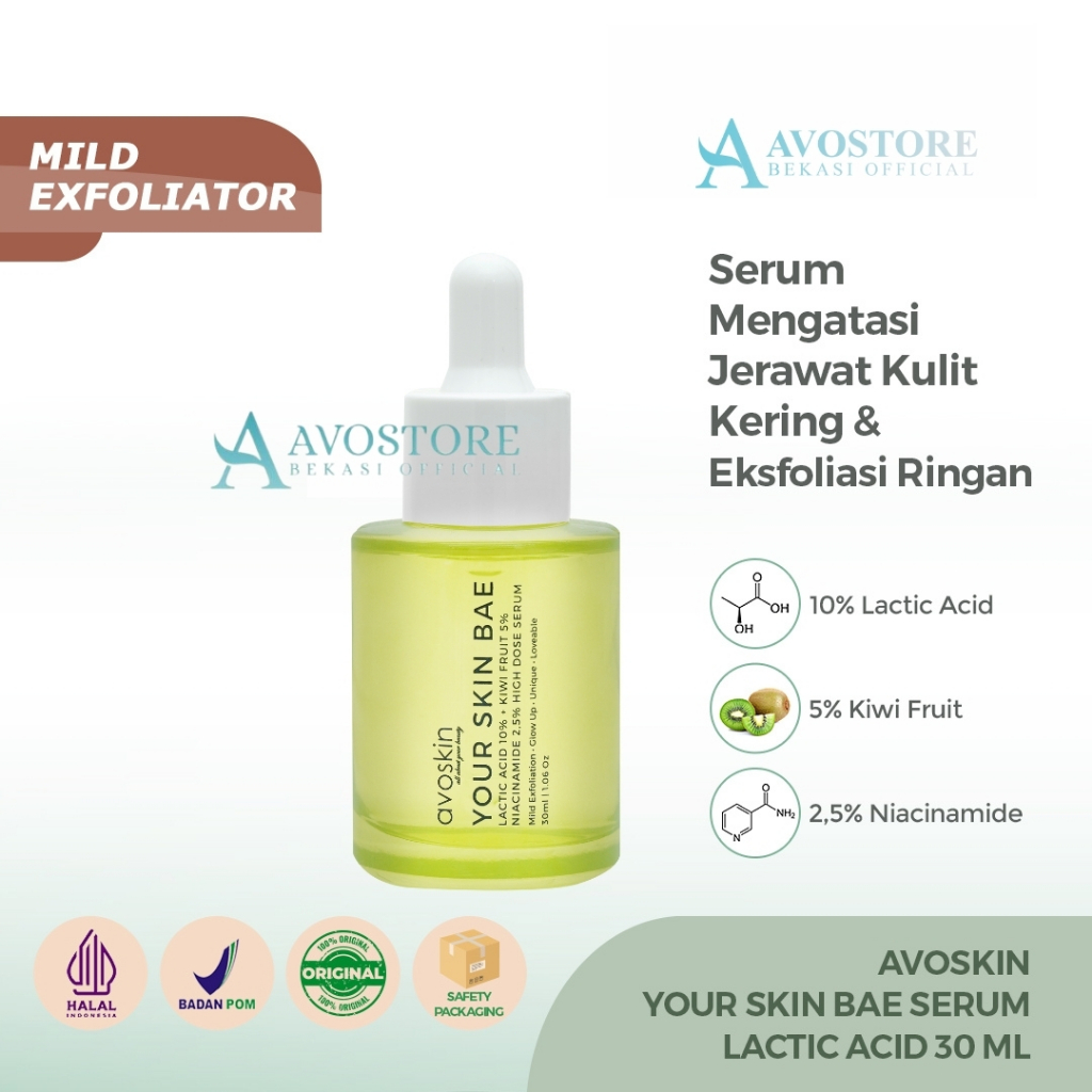 Jual [EXP DATE 2027] Avoskin YSB serum Lactic Acid 10% + Kiwi Fruit 5% ...