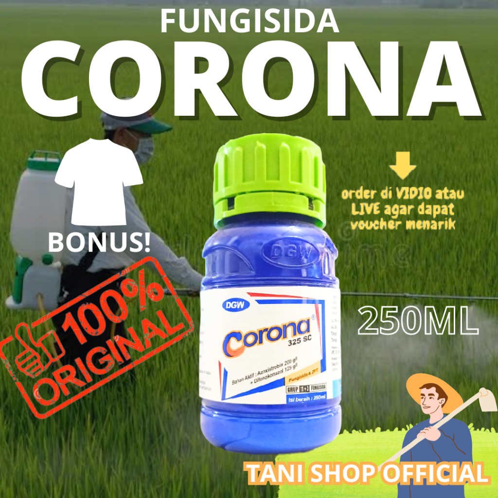 Jual Fungisida & ZPT Corona 325 SC 250ml - Lindungi Tanaman dari ...
