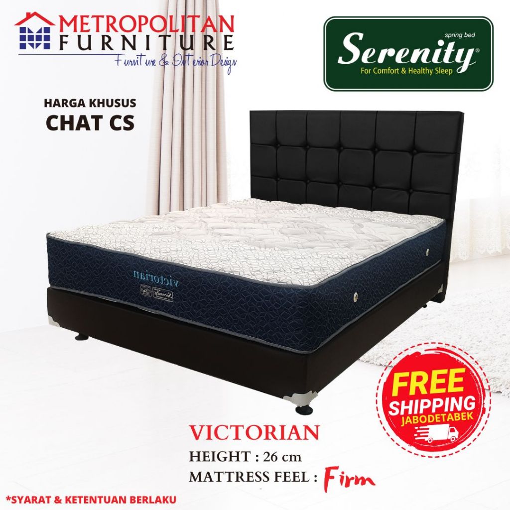 Jual Kasur Springbed Elite Serenity Victorian Spring Bed Matras