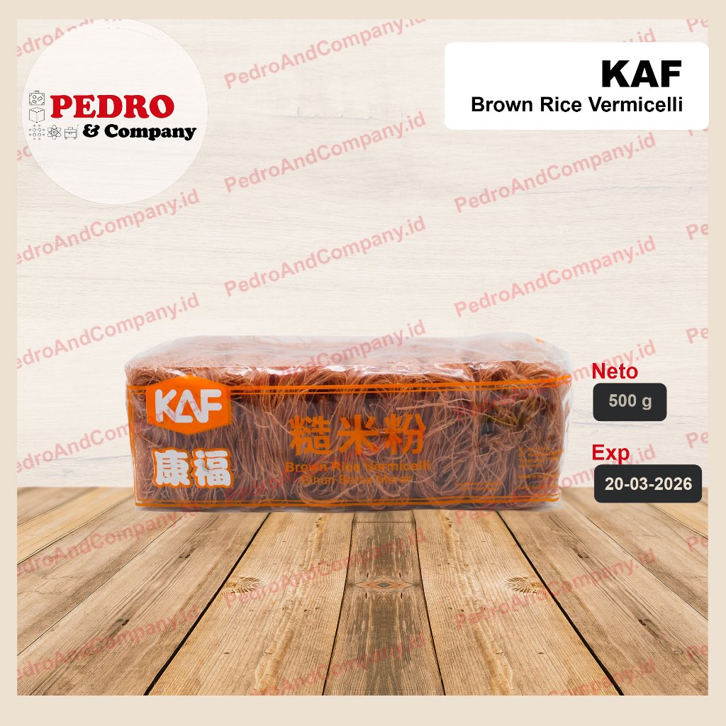 Jual KAF - Brown rice vermicelli/ bihun beras merah Thailand 500 gr ...