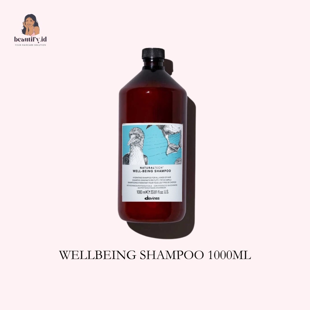 Jual DAVINES Wellbeing Shampoo 1000ml (Original) - beautify.id | Shopee Indonesia