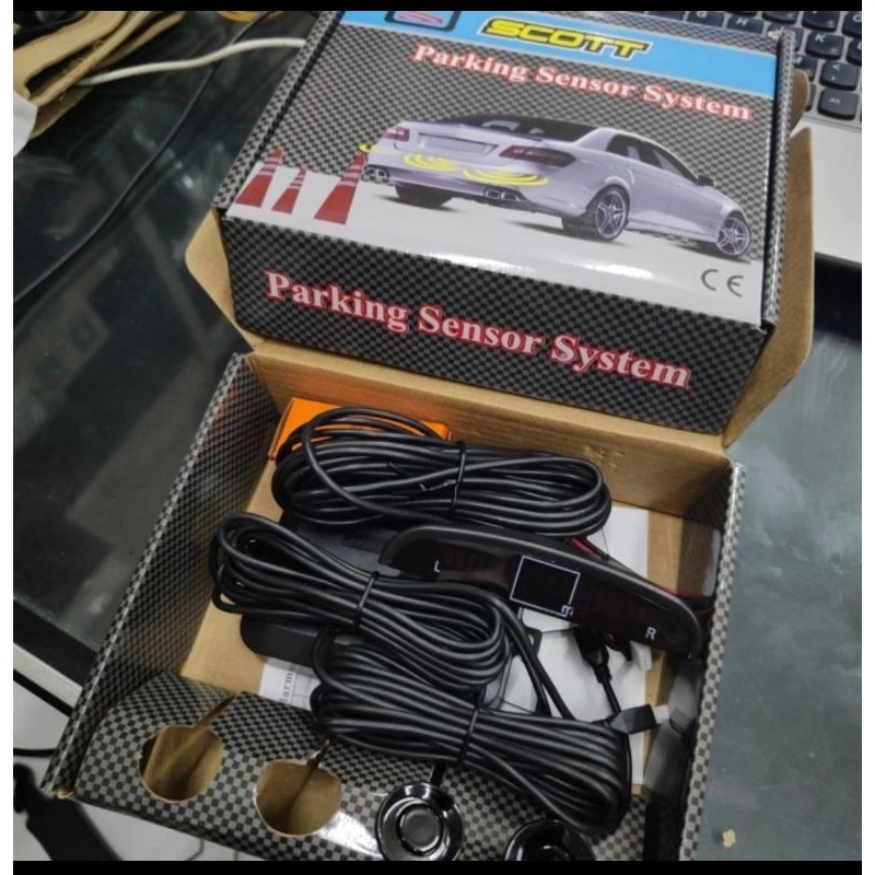 Jual Sensor parkir 2 titik Scott dengan display Parking Sensor ...