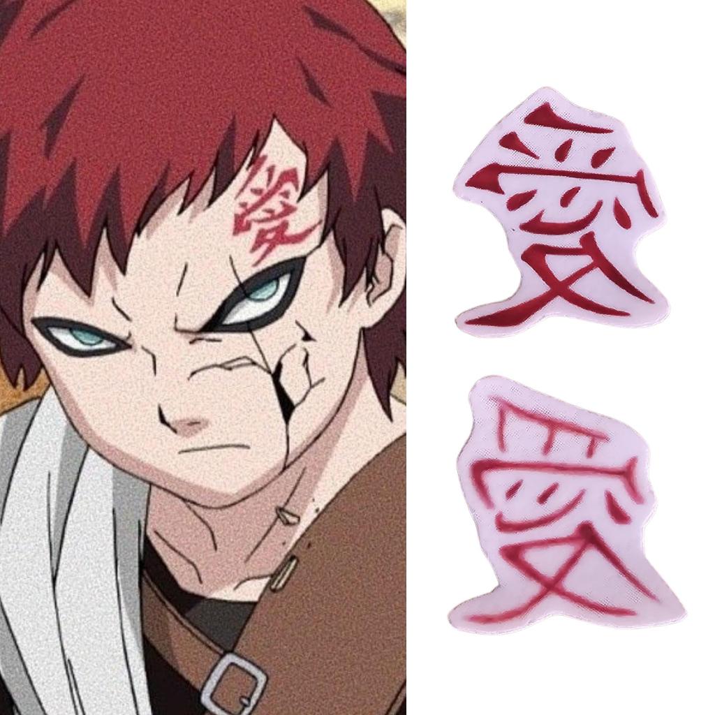 Jual TATO TEMPORER Gaara Naruto Inspired Ai Blood Scar | RED AI | Gaara ...