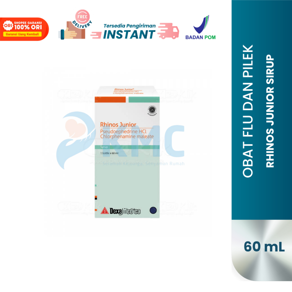Jual Rhinos Junior Syrup 60ml | Shopee Indonesia
