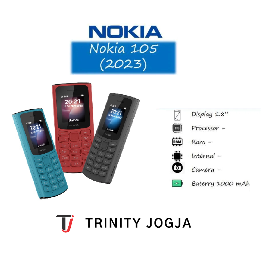 Jual Nokia 105 LEDA 2023 - Garansi Resmi | Shopee Indonesia