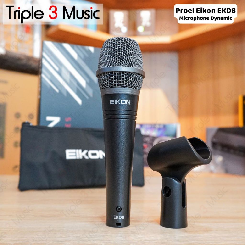 Jual PROEL EIKON EKD8 EKD 8 Mic dynamic XLR | Shopee Indonesia