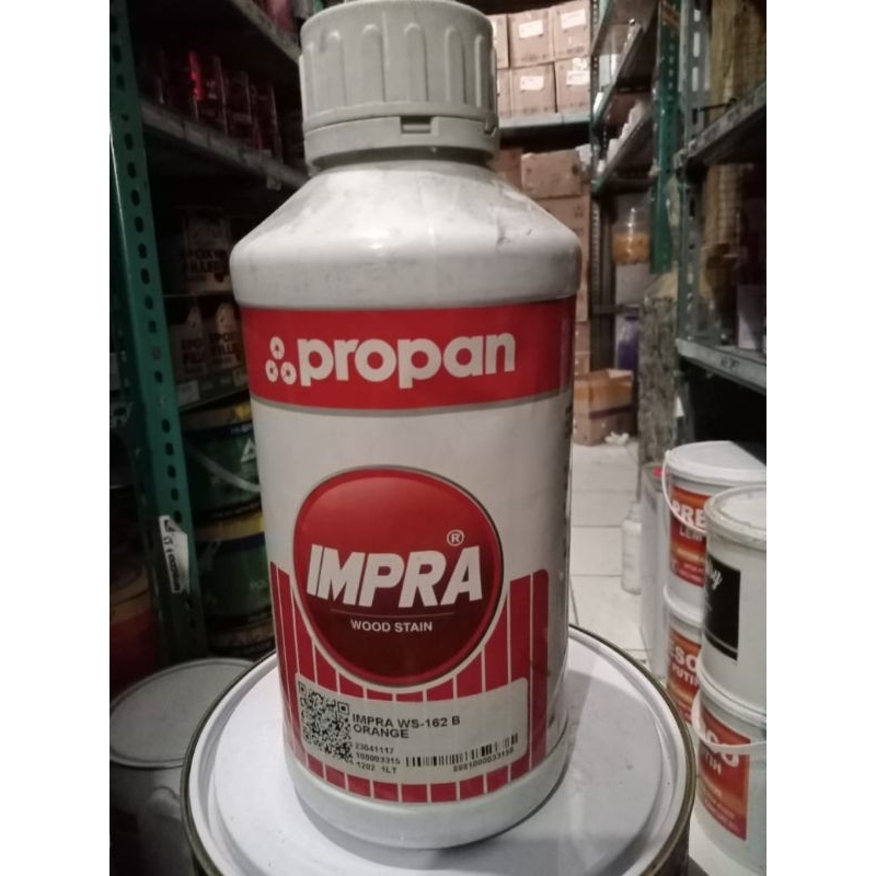 Jual propan-impra wood stain-ws 162B-orange-1kg-melamine | Shopee Indonesia