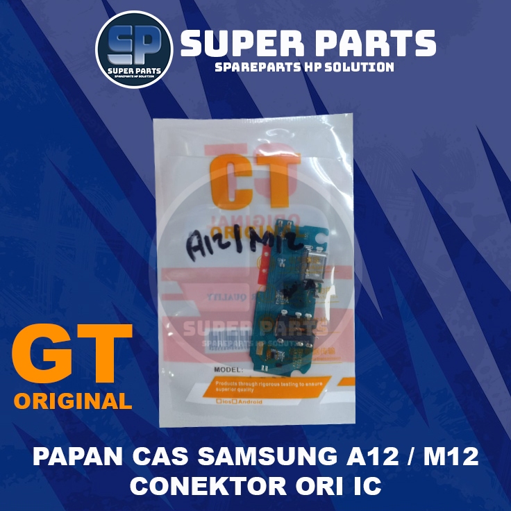 Jual PAPAN CONEKTOR CAS SAMSUNG A12 / M12 CONEKTOR ORI IC | Shopee ...