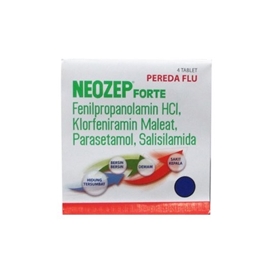 Jual Neozep Forte Tablet 25 Strip Per Box | Shopee Indonesia