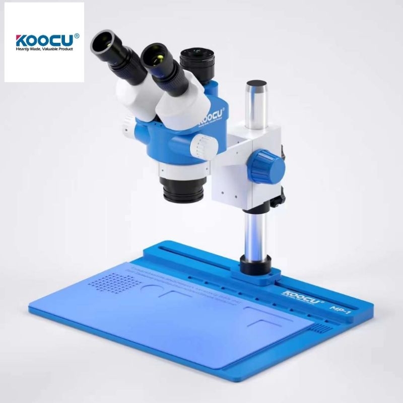 Jual MICROSCOPE TRINOCULAR KOOCU MP1 ZOOM 7-60X ORIGINAL | Shopee Indonesia