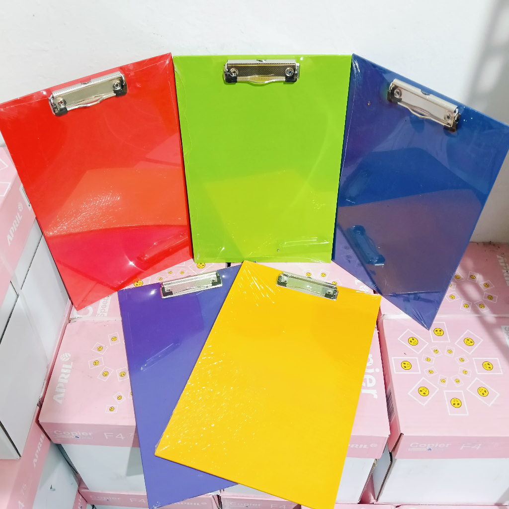 Jual FORTE PAPAN UJIAN CLIPBOARD WARNA F4 FOLIO | Shopee Indonesia