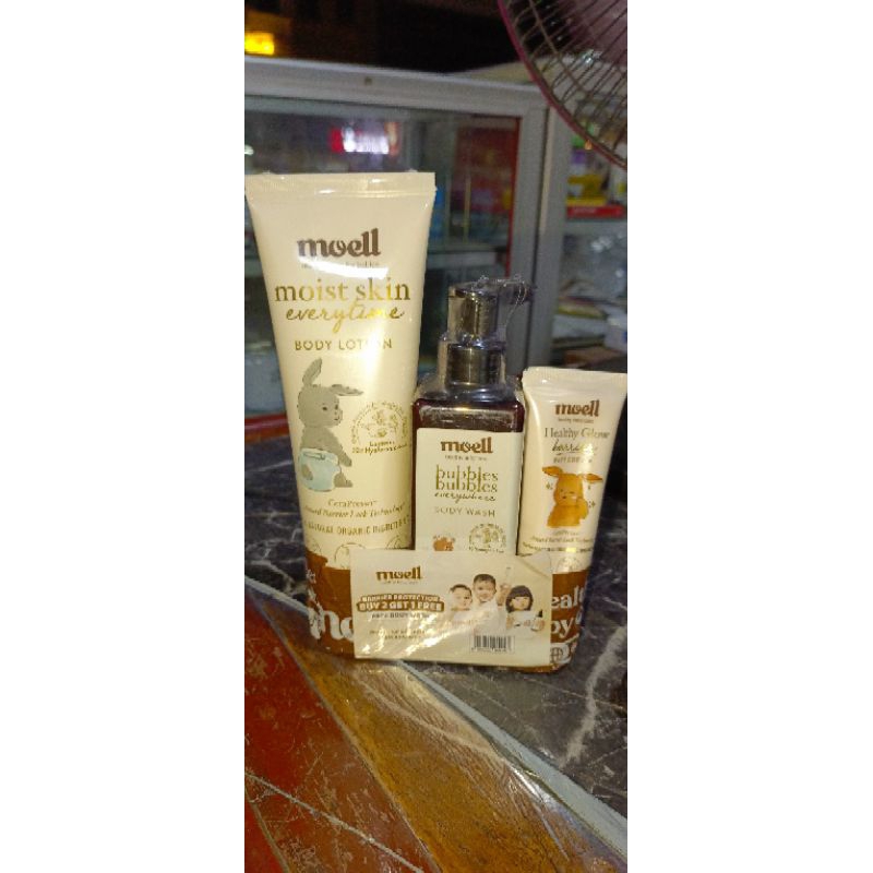 Jual Moel Healthy Baby Care Buy 2 Get 1 Free (Body Lotion + Face Cream ...