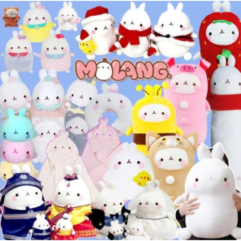 Jual BONEKA MOLANG TXT ORIGINAL HUENINGKAI | Shopee Indonesia