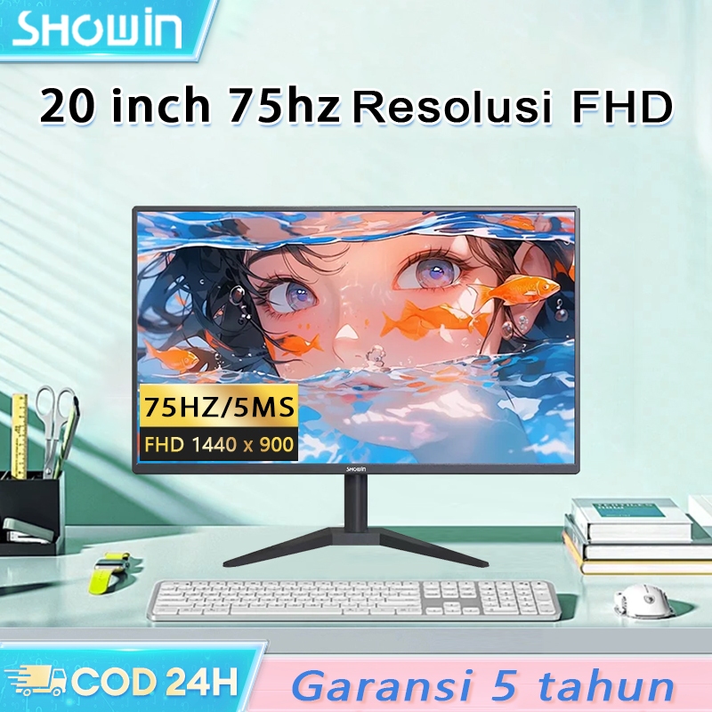 Jual SHOWIN Monitor 20 Inch 22Inch 24 Inch 27 Inch Monitor Panel IPS ...