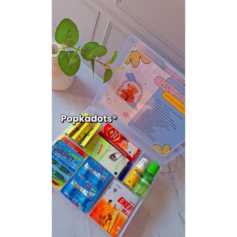 Jual BASIC SET APOTEK MINI /EMERGENCY BOX | Shopee Indonesia