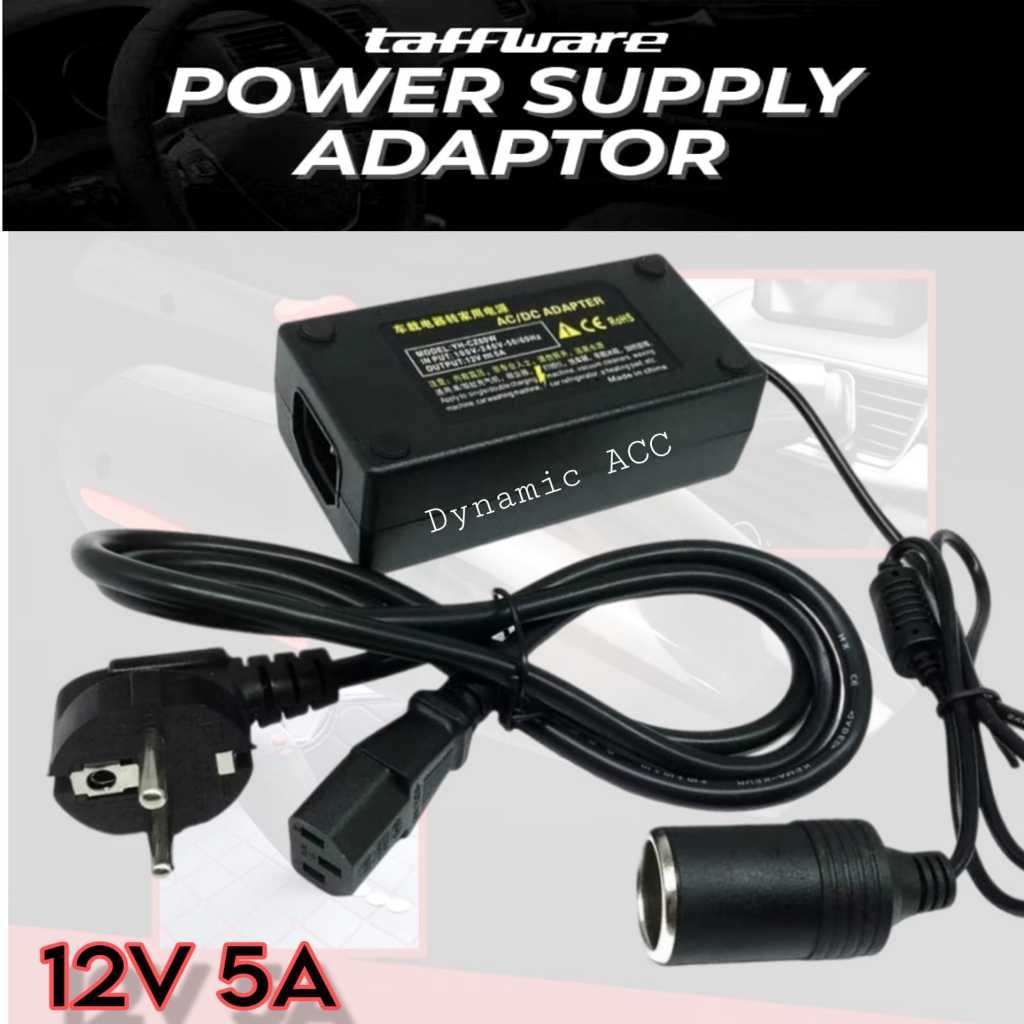 Jual Adaptor Lighter Converter Socket Colokan Mobil Vacum Cleaner AC/DC ...