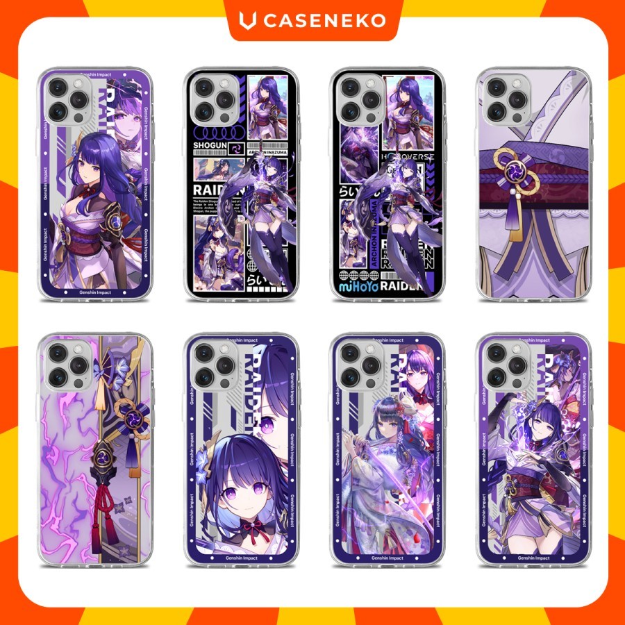 Jual Custom Case Raiden Shogun Ei Genshin Impact Casing Semua Tipe HP 1 ...