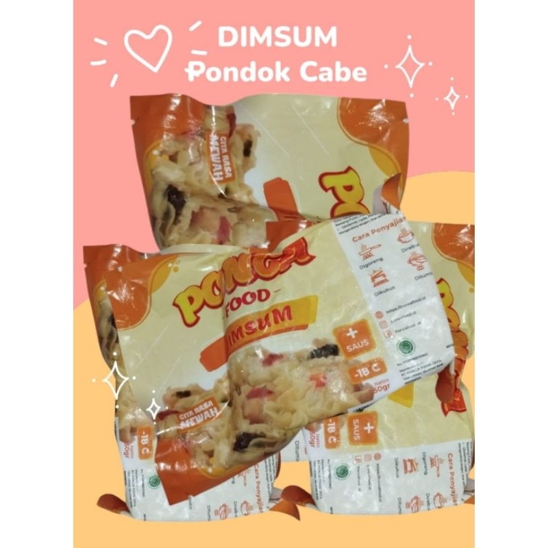 Jual Dimsum Pondok Cabe Plus Saus 250gr | Shopee Indonesia