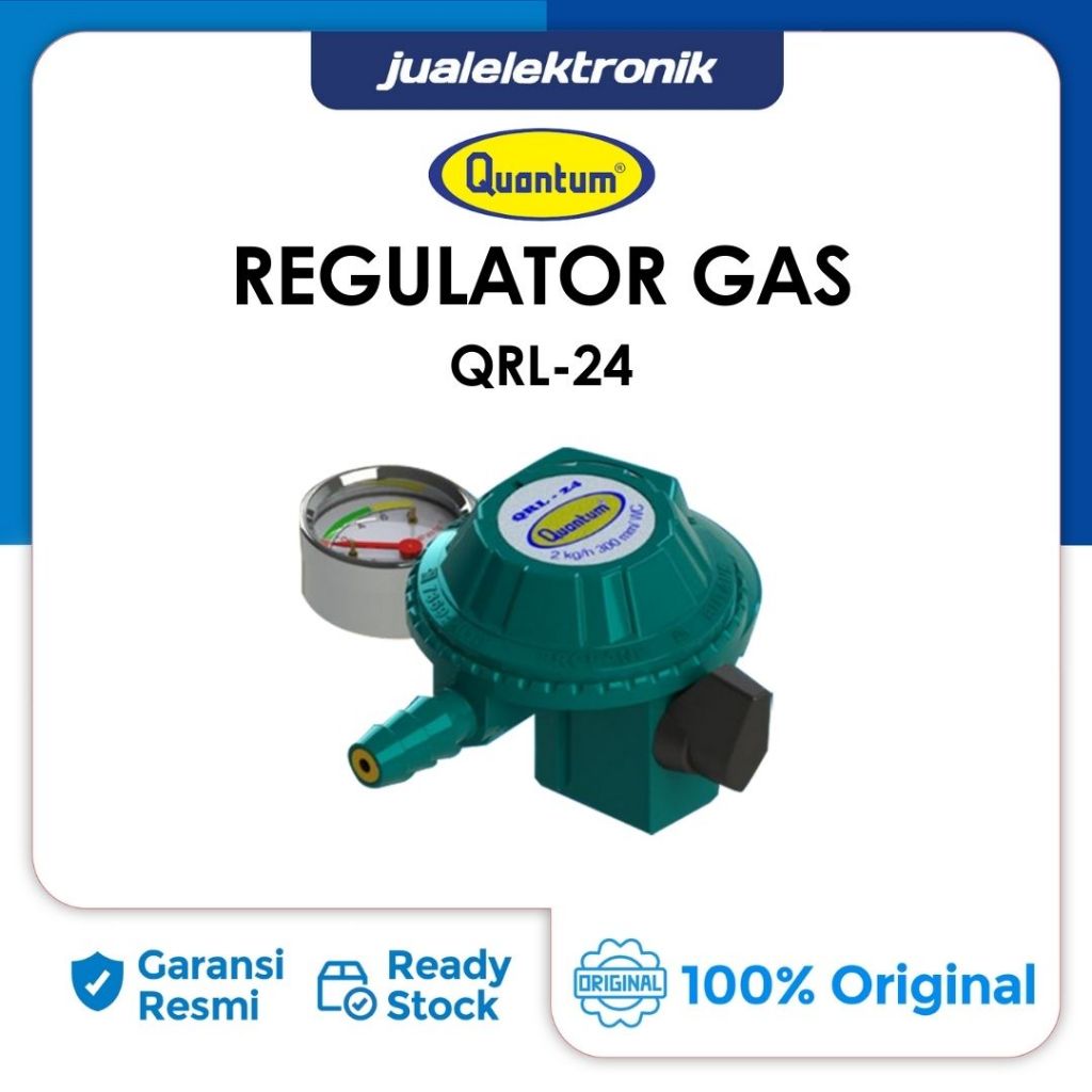 Jual Quantum QRL-24 QRL24 – Regulator Gas Kecil Meter Tekanan Rendah ...