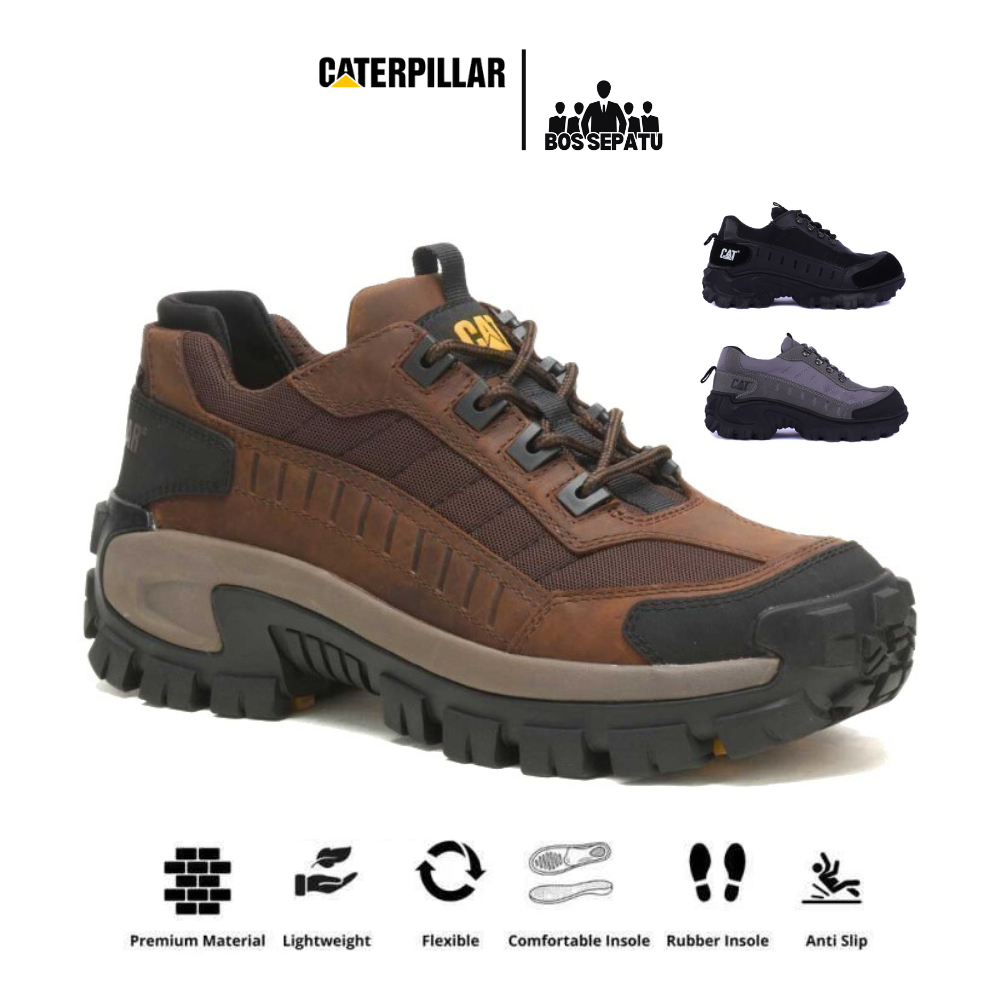 Jual Sepatu Safety Pria Boots Ujung Besi - Sepatu Caterpillar Steel Toe ...