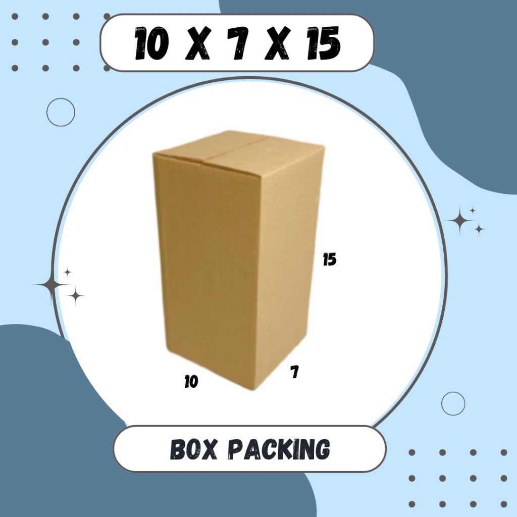 Jual Box 10x7x15 Packing A1 Dus Karton Kardus Kotak Kemasan Sparepart ...