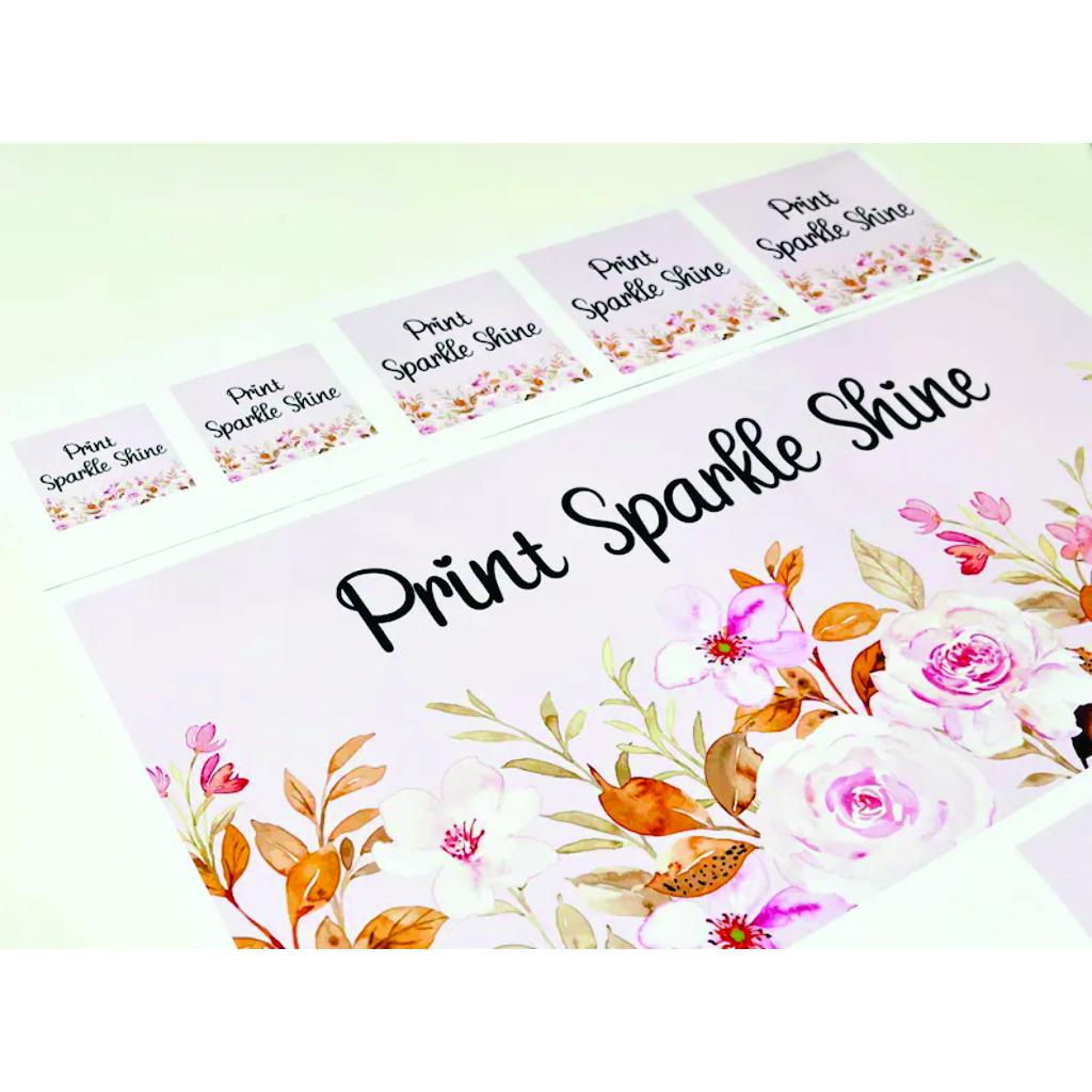 Jual Sticker Vinyl Print Logo Usaha [Per Lembar A3+] | Shopee Indonesia