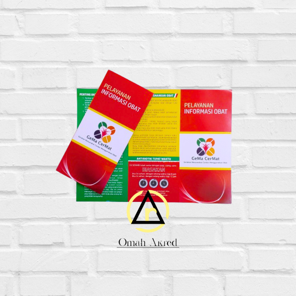 Jual Leaflet Pelayanan Informasi Obat - Leaflet PIO - Farmasi - Apotek ...