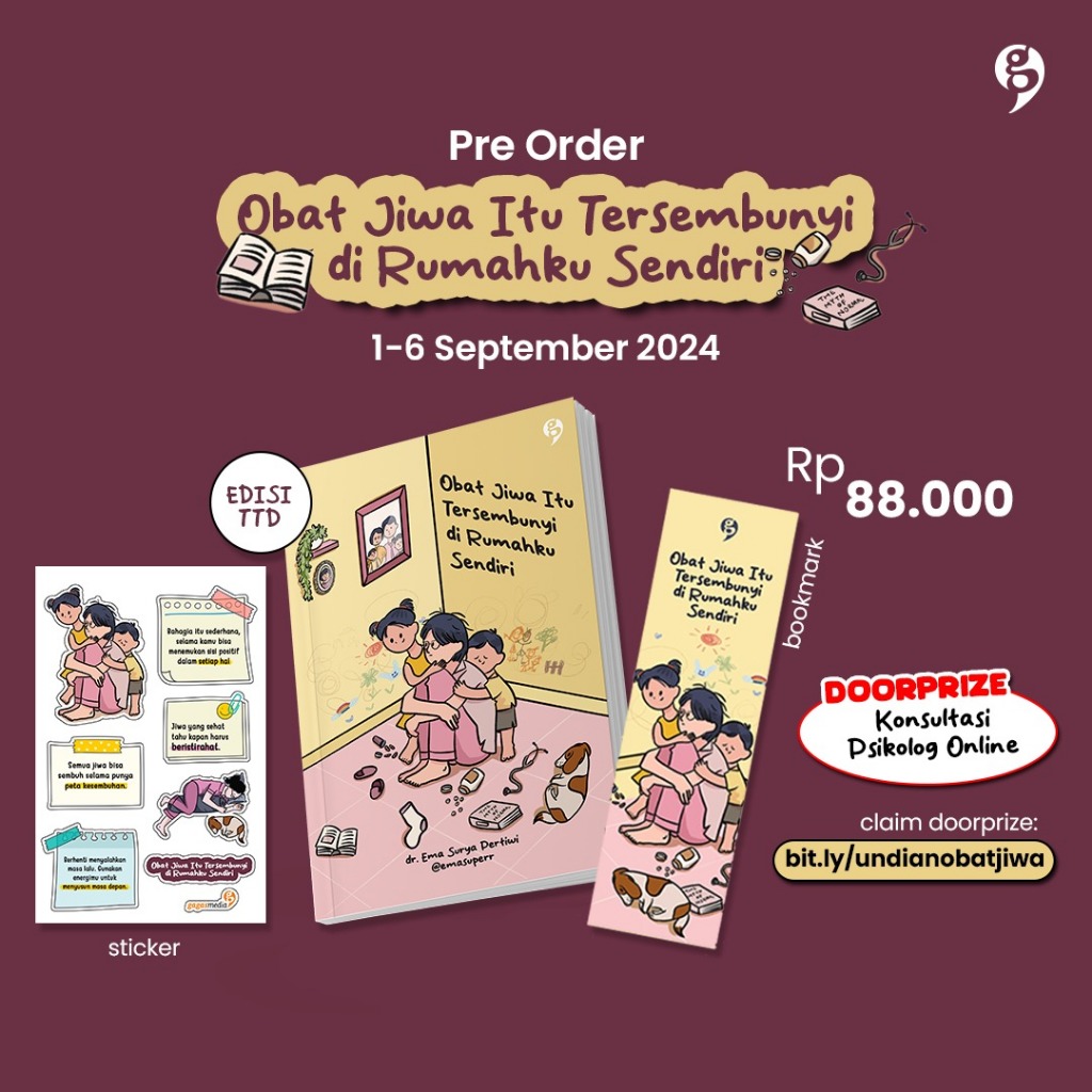 Jual Pre Order - Buku Novel - Obat Jiwa Itu Tersembunyi Di Rumahku ...