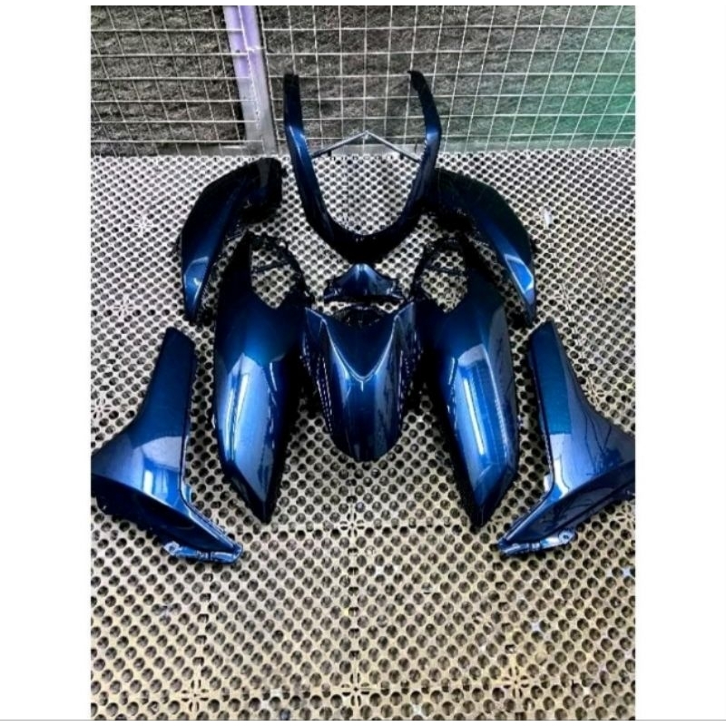 Jual COVER FULL BODY HALUS YAMAHA NMAX OLD CUSTOM MOONLIGHT BLUE / FULL ...