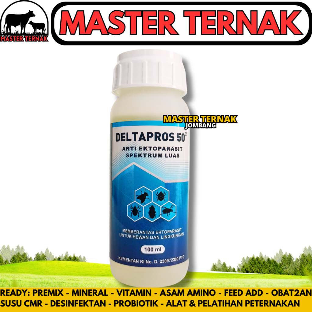 Jual DELTAPROS 100ML VADCO - Obat Pembasmi Lalat & Larva Lalat Caplak ...