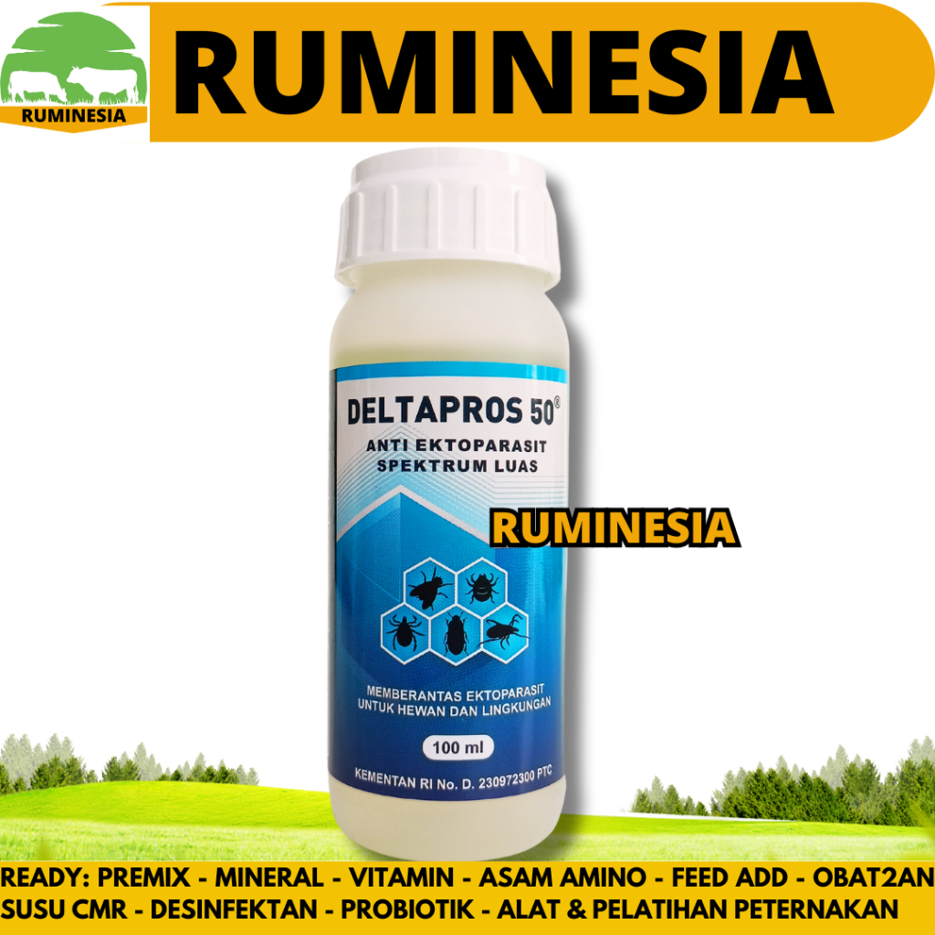 Jual DELTAPROS 100ML VADCO - Obat Pembasmi Lalat & Larva Lalat Caplak ...