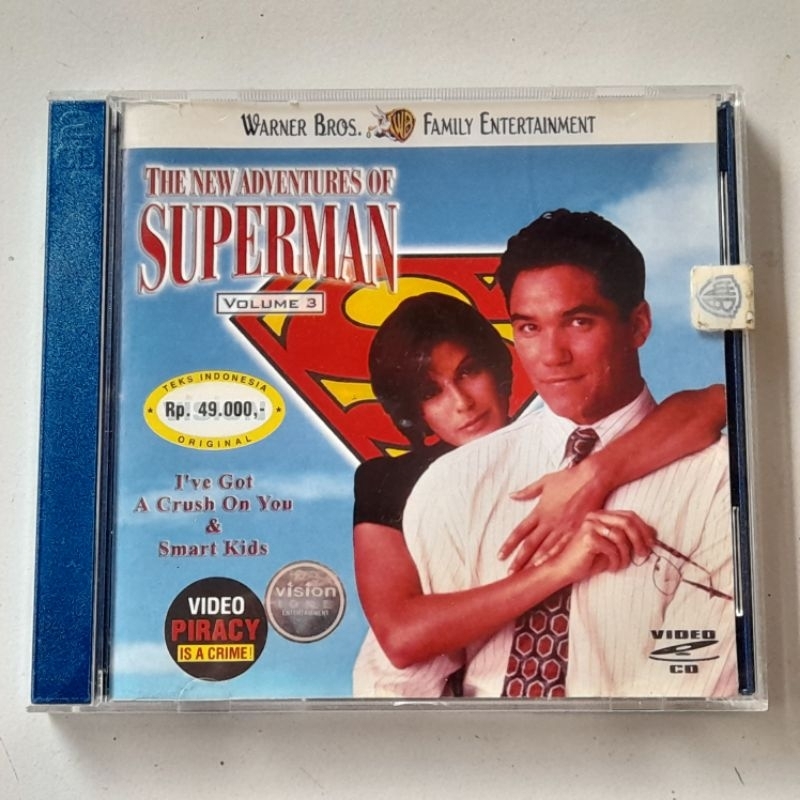 Jual VCD Lois & Clark: The New Adventures of Superman Vol. 3 (1993) 2 Disc ORIGINAL Vision ...