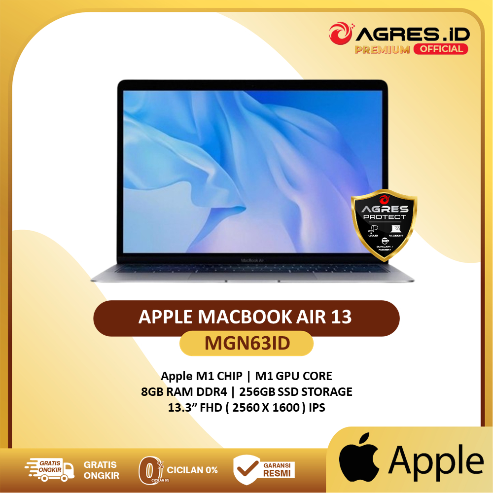 Jual [ IBOX ] Apple Macbook Air 13 - M1 Chip 7C GPU 8GB 256GB 8C CPU OS ...