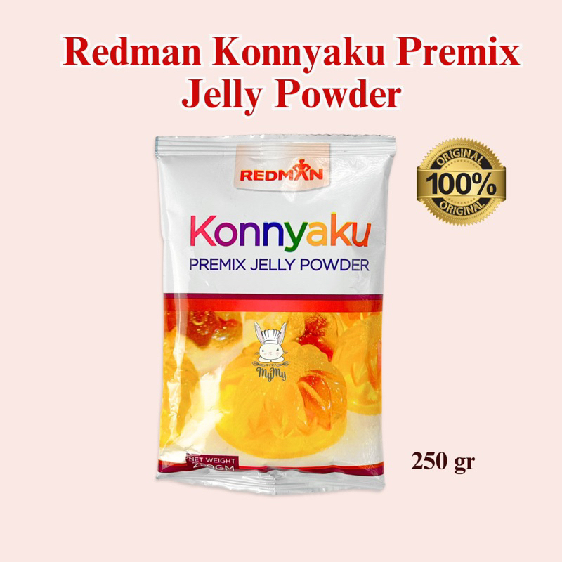 Jual RedMan Konnyaku Premix Jelly Powder 250 gr | Shopee Indonesia