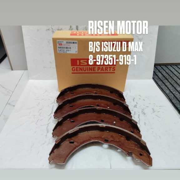 Jual BRAKE SHOE ISUZU D-MAX KAMPAS REM BELAKANG ISUZU D-MAX DMAX 8-97351-919-1 | Shopee Indonesia