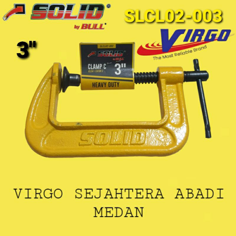 Jual SLCL02-003 CLAMP C / KLEM C / CATOK C ALAT PENJEPIT BARANG HEAVY ...