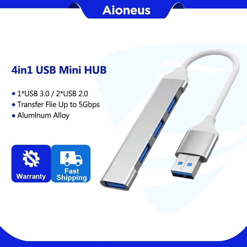 Jual Aioneus | USB HUB 4 in1 Usb High Speed Portable Adapter OTG 3.0 ...
