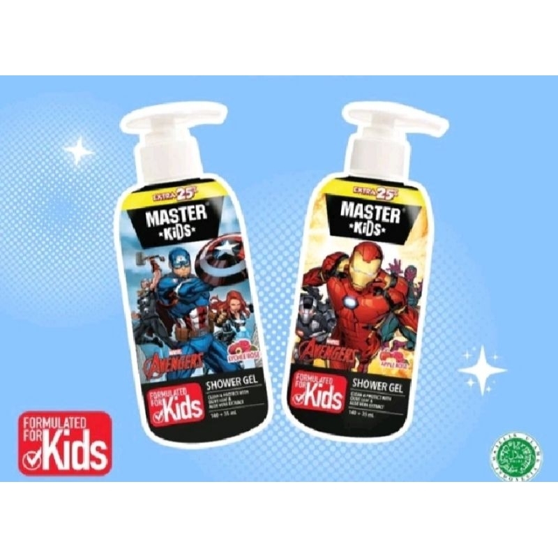 Jual Master Kids Shower Gel 175ml | Shopee Indonesia