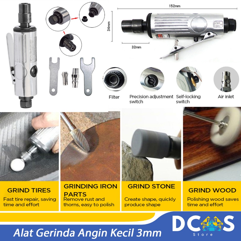 Jual Air Die Grinder Alat Gerinda Angin Gurinda Tuner Mesin Cuner Kecil ...