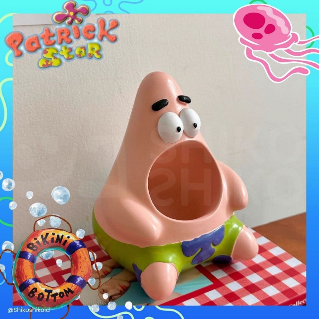Jual FGpat Figure Patrick Star Mangap Action Figur Storage Make Up ...