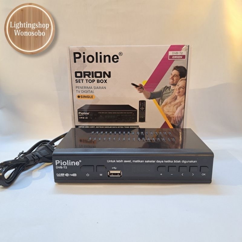 Jual SET TOP BOX PIOLINE SINGLE PENERIMA SIARAN TV DIGITAL | Shopee ...