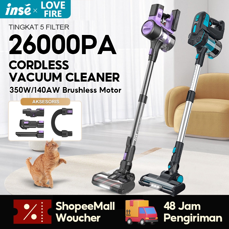 Jual INSE V70/S10 Cordless Vacuum Cleaner 3 in 1 Household Vacuum ...
