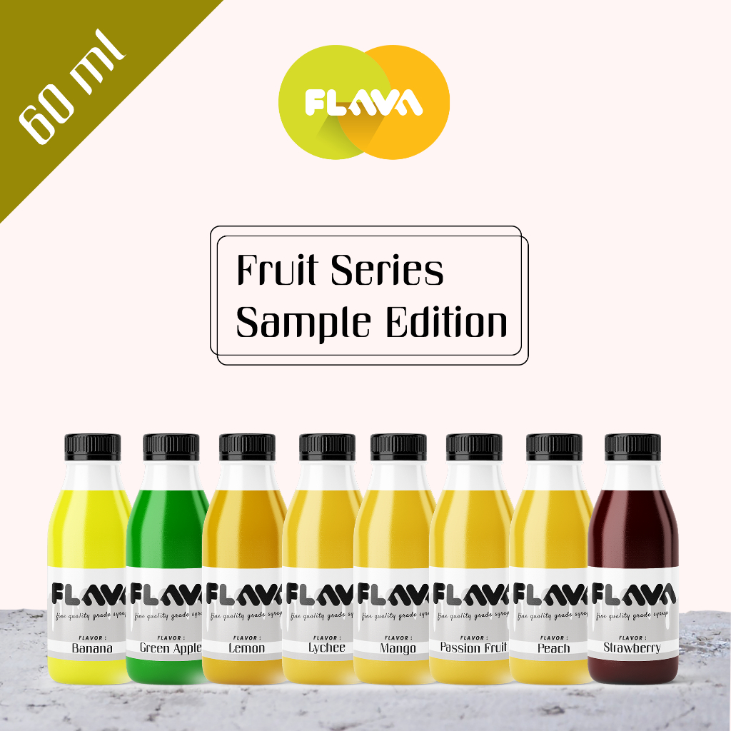 Jual Flava Syrup Sample Edition Fruit Series 60 ml | Shopee Indonesia