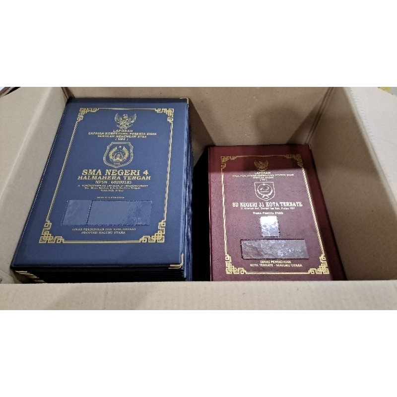 Jual map rapot sablon | Shopee Indonesia